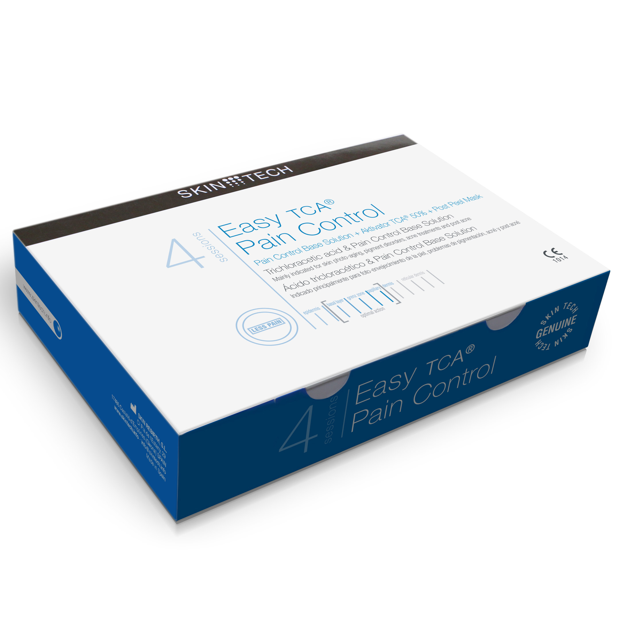 Skin Tech Easy TCA Pain Control 4 ampułki