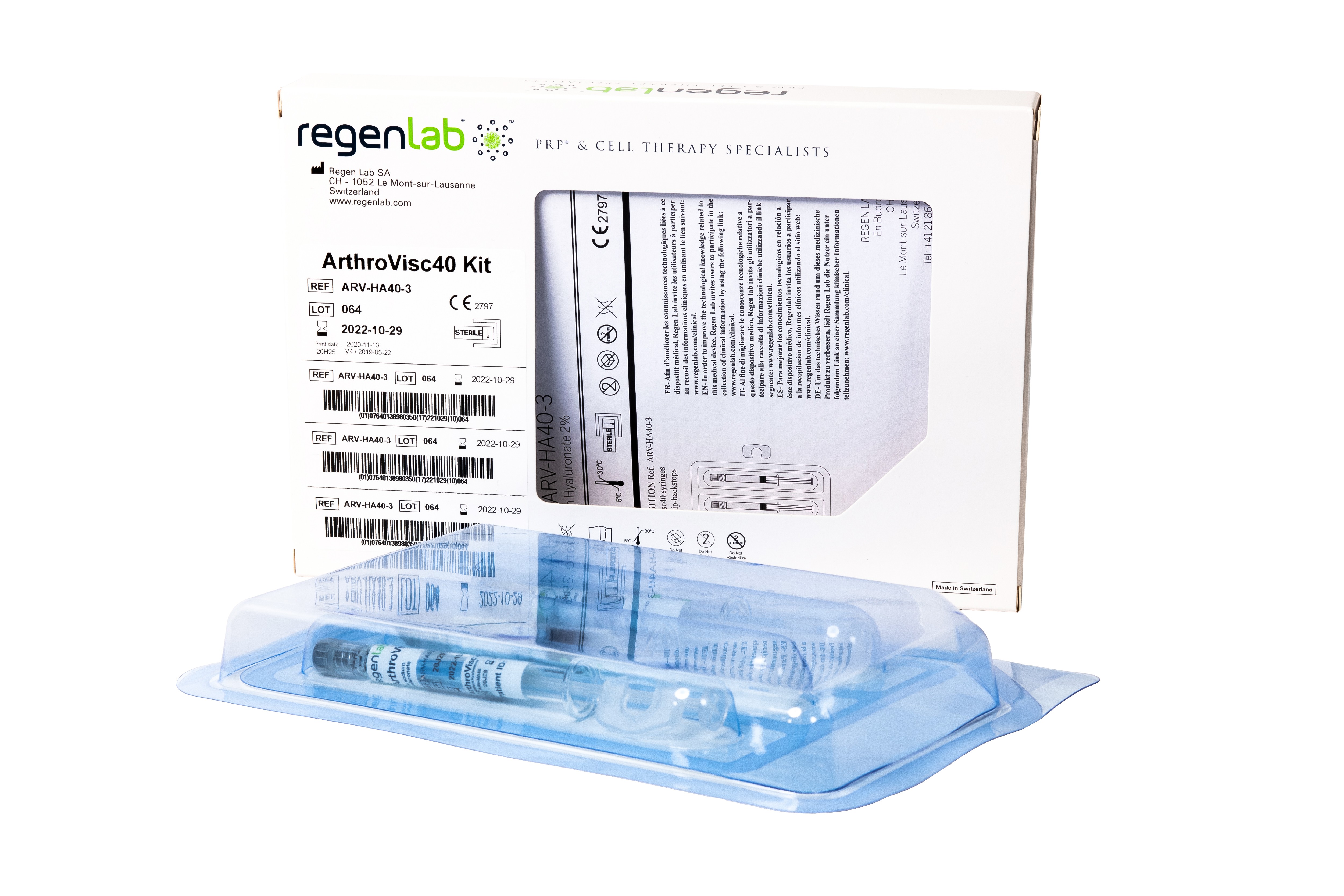 ArthroVisc 40 (3 x 2 ml)